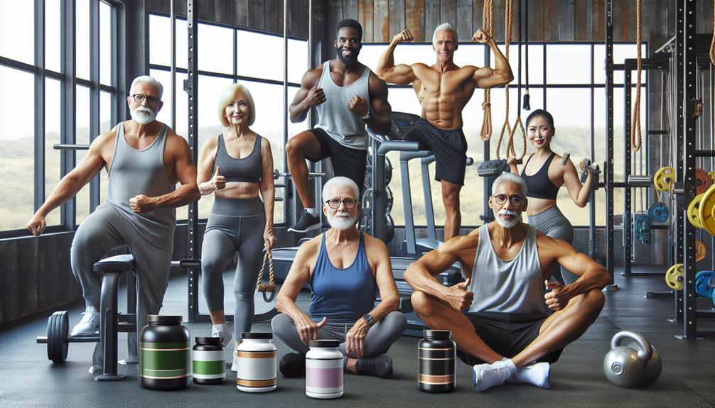 Best Muscle Growth Supplements for Aging Athletes